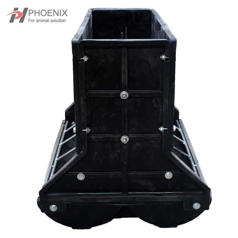 Farming Equipment Automatic Plastic Double-sided 10~12 Pig Feeder ...