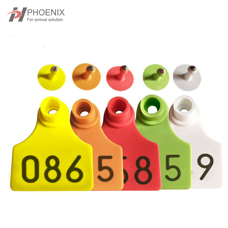 Plastic Cattle Sheep Pig Ear Tags For Livestock Farming Hang Tags - Buy ...